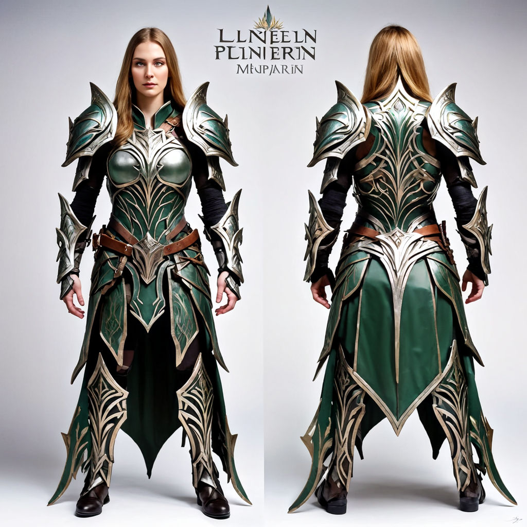 Elven warrior armor inspired by Tolkien's fantasy world by Tobias ...