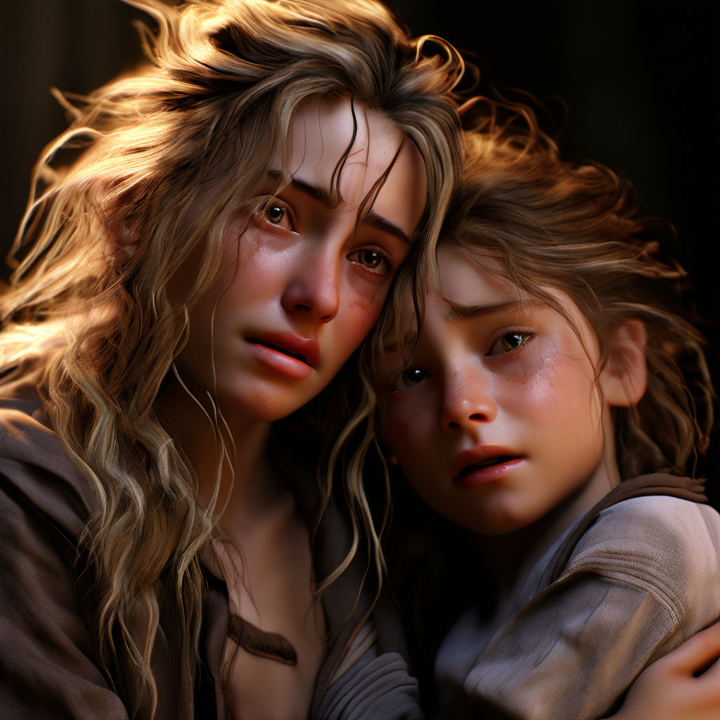Hyperrealistic digital render portraying Elly by saamiya anjum - Playground