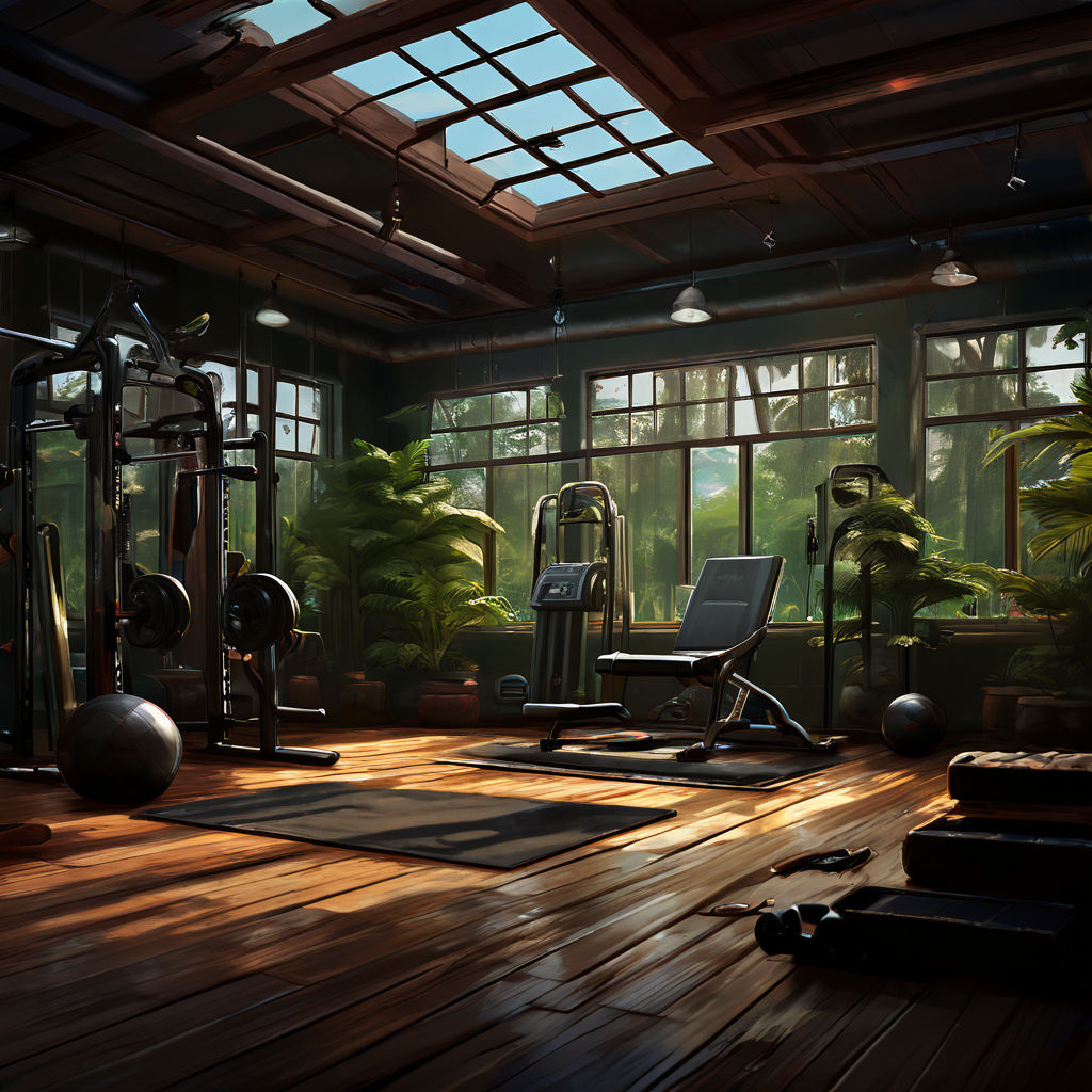 Gym background by katty mafia - Playground