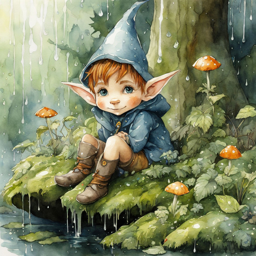 Detailed watercolor painting in ultra hd format by Дина Парфенова ...