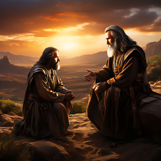 General Naaman visited the prophet Elisha to heal his lepros... by Lyu ...