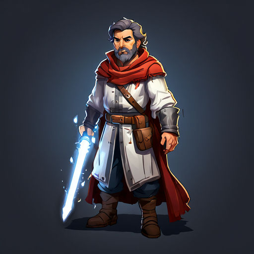 A base plain character sprite for a 2d game by Robert Rawson - Playground