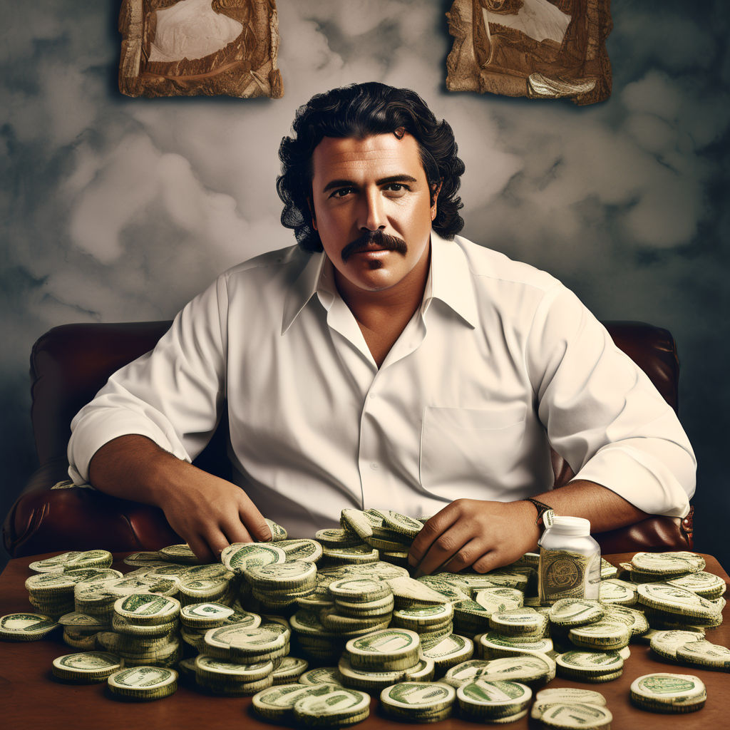 Pablo escobar with snus by mohamed neirabi - Playground