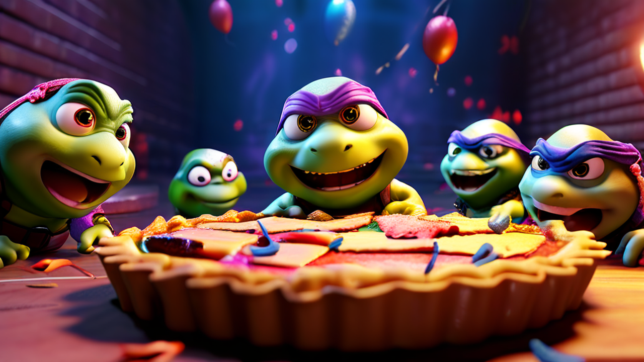 .cute/pixar disney style 3D CINEMA FULL HD 4K VIBRANT COLORS... by ...