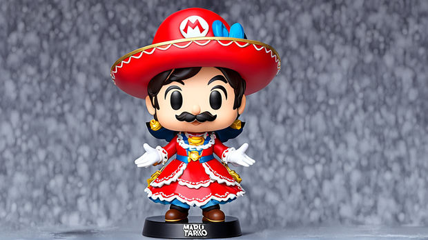 FUNKO pop mario bros vestido de mariachi by Jorge Díaz - Playground