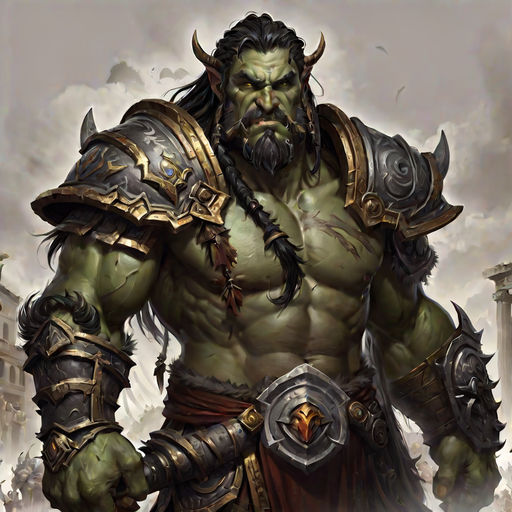 Character Cover art for a world of warcraft game set in anci... by ...