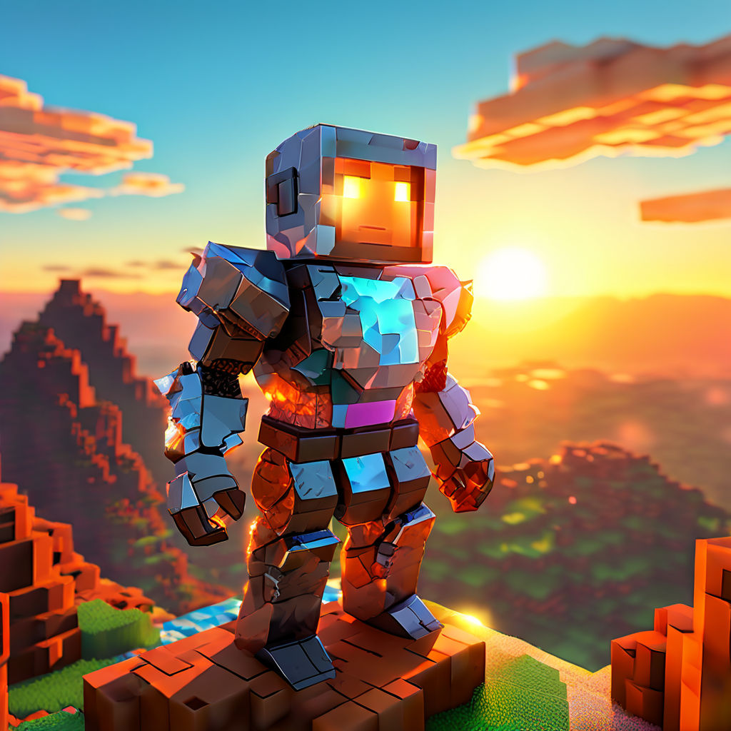 Minecraft diamond armor meme by Nooon - Playground