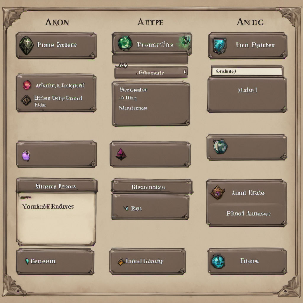 An RPG User Interface by Hogan Dromgool - Playground