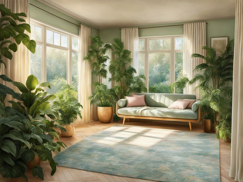 Cottagecore aesthetic with lush indoor plants sprawling over... by ...