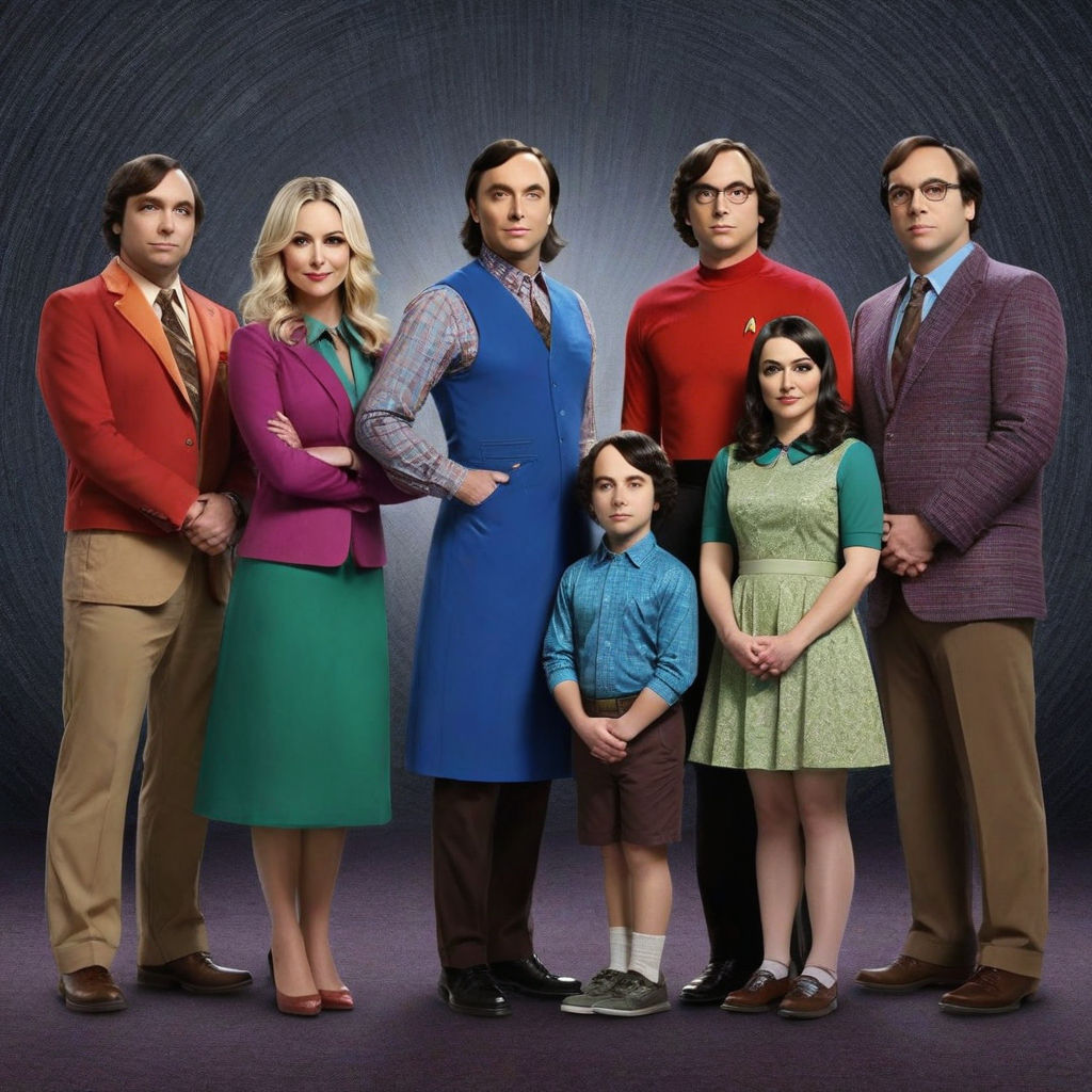 The big bang theory characters as the shining by diego suarez - Playground
