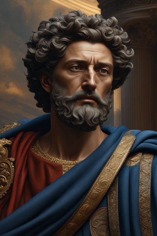 Marcus Aurelius realistic by Mahathos - Playground