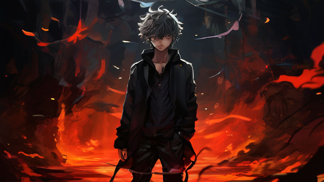 Anime boy by Aiman Choudhary - Playground