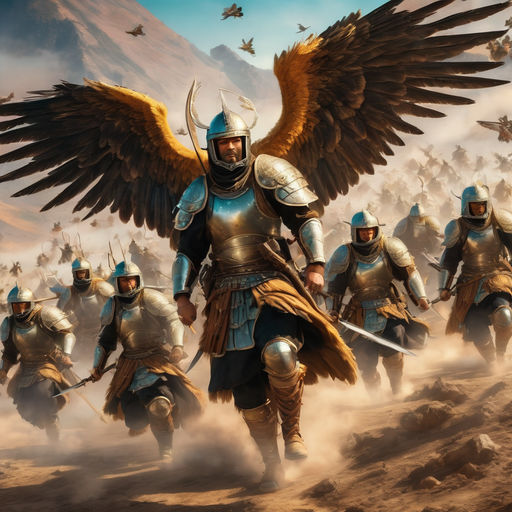 An army of warrior angels by valter rodrigues - Playground
