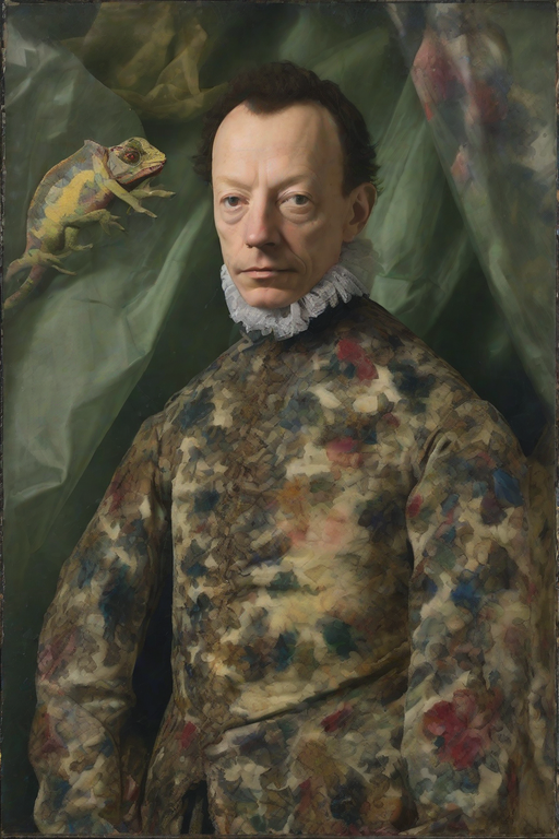 Portrait of a 16th century count by 123 - Playground