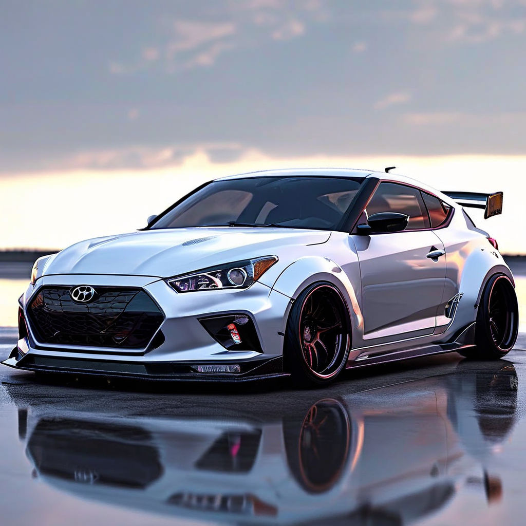 Hyundai Veloster modified for high performance by Vláďa Ballester ...