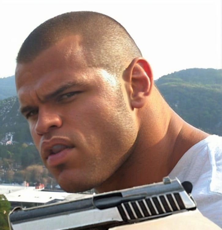 Weak smirk.Totally perfect facial symmetry.Extremely caveman... by ...