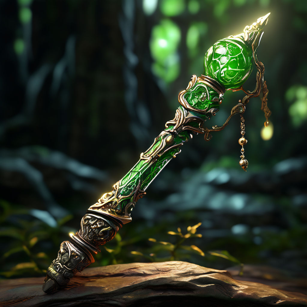 The Archmage's staff by Елена Романова - Playground