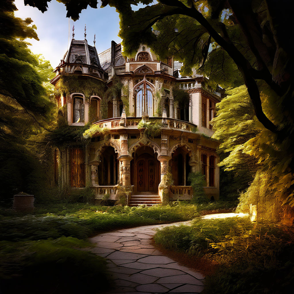 Gothic-style mansion by Suma Kin - Playground