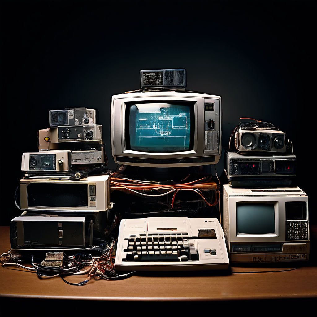 The progression of technology over the years captured in a s... by Onur ...