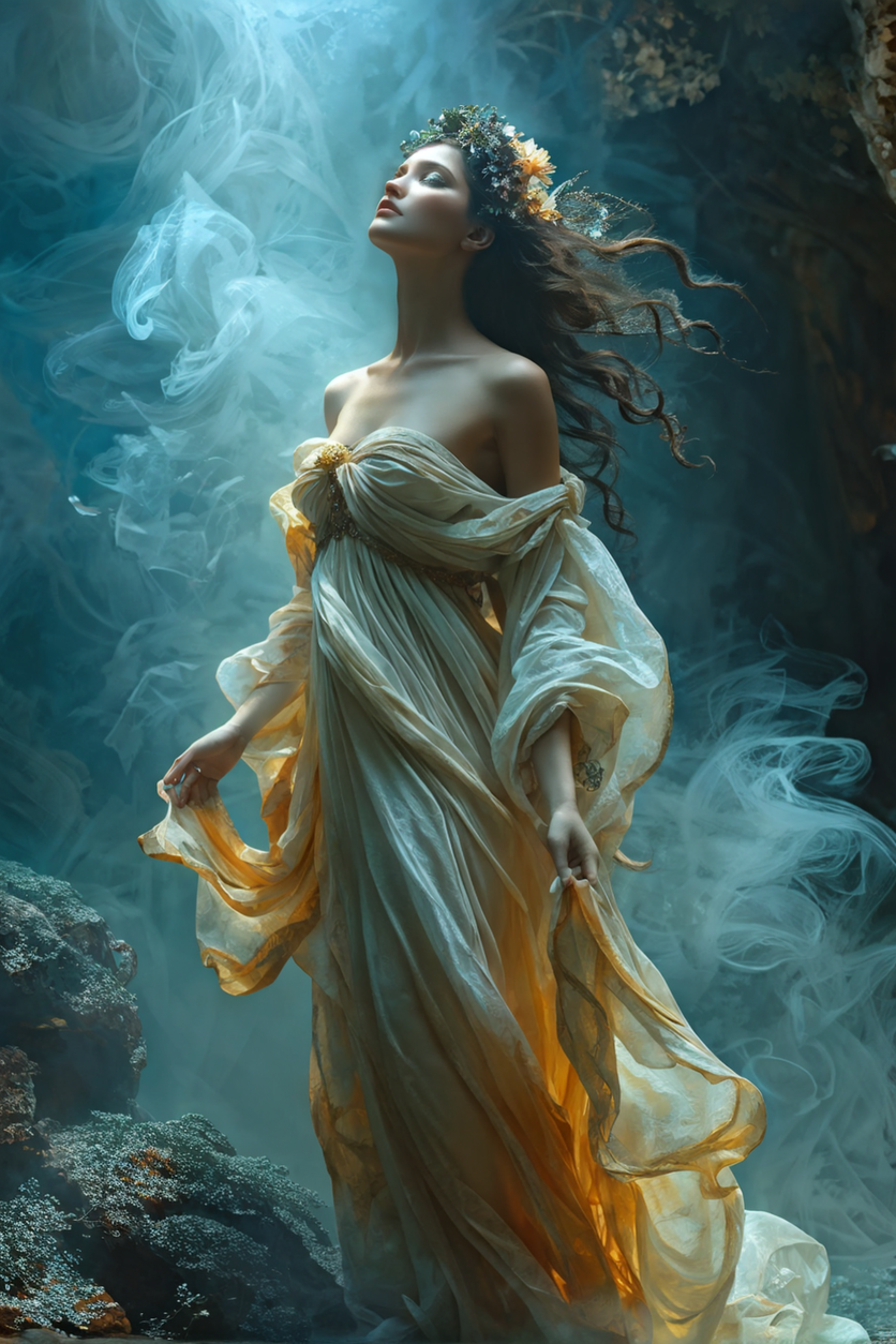 Mythical goddess by Brandy Versoulen - Playground