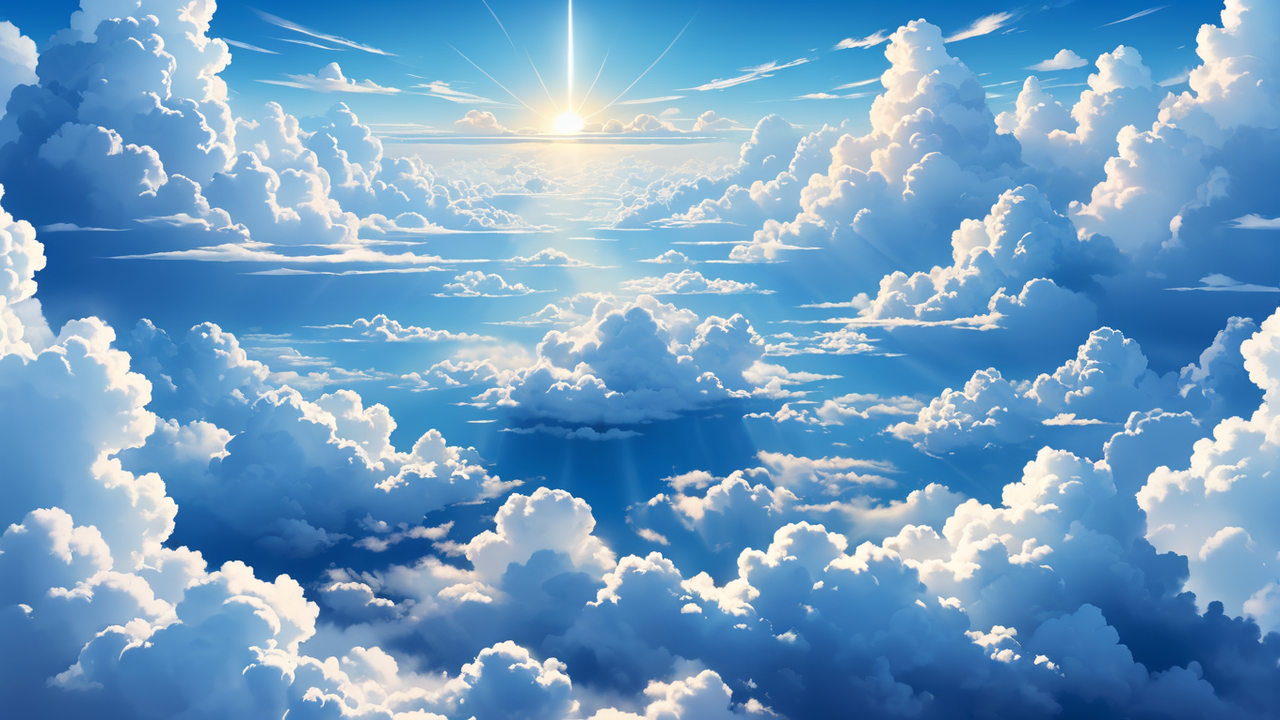 Heaven on the clouds by 신부의반지 - Playground