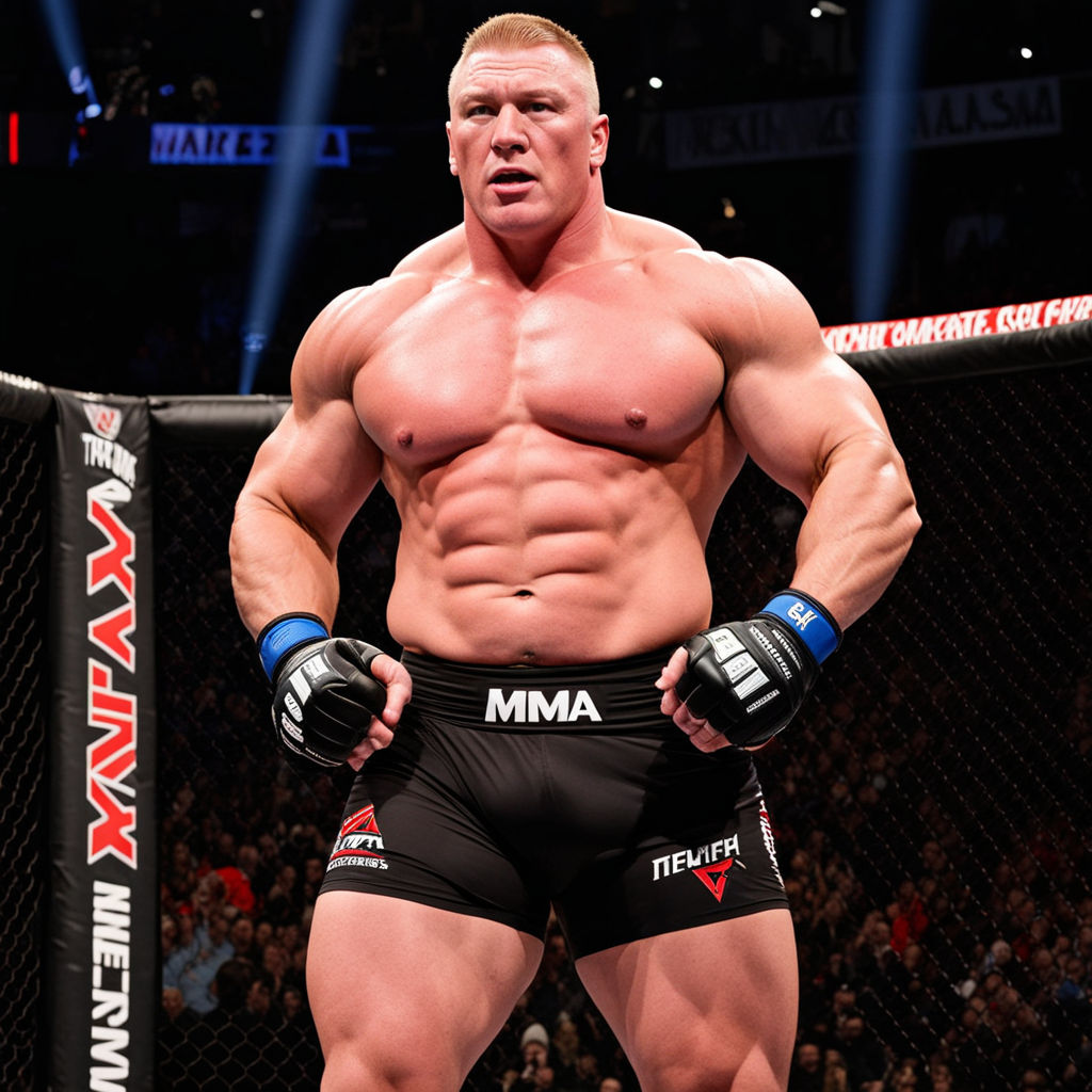 Massive Muscular MMA fighter Brock Lesnar. Massive Muscular ... by PAUL ...