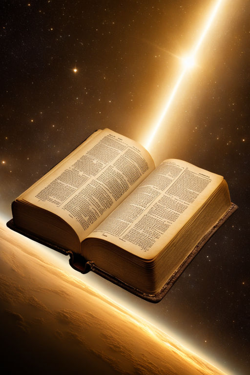 38-BIBLE IN SPACE .(HIGH RESOLUTION IMAGE by Sagrado e Sábio - Playground