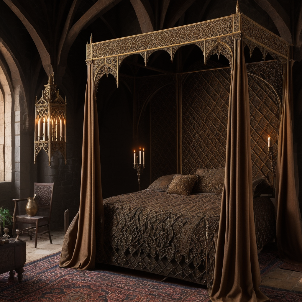 Medieval bedroom by YellowBee - Playground