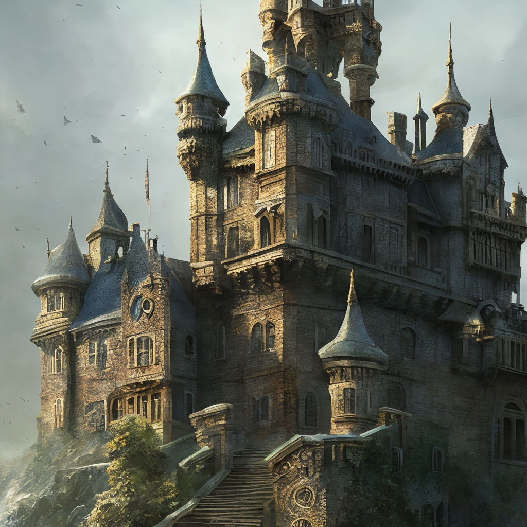 A bunch of fancy castles by Xavo R - Playground