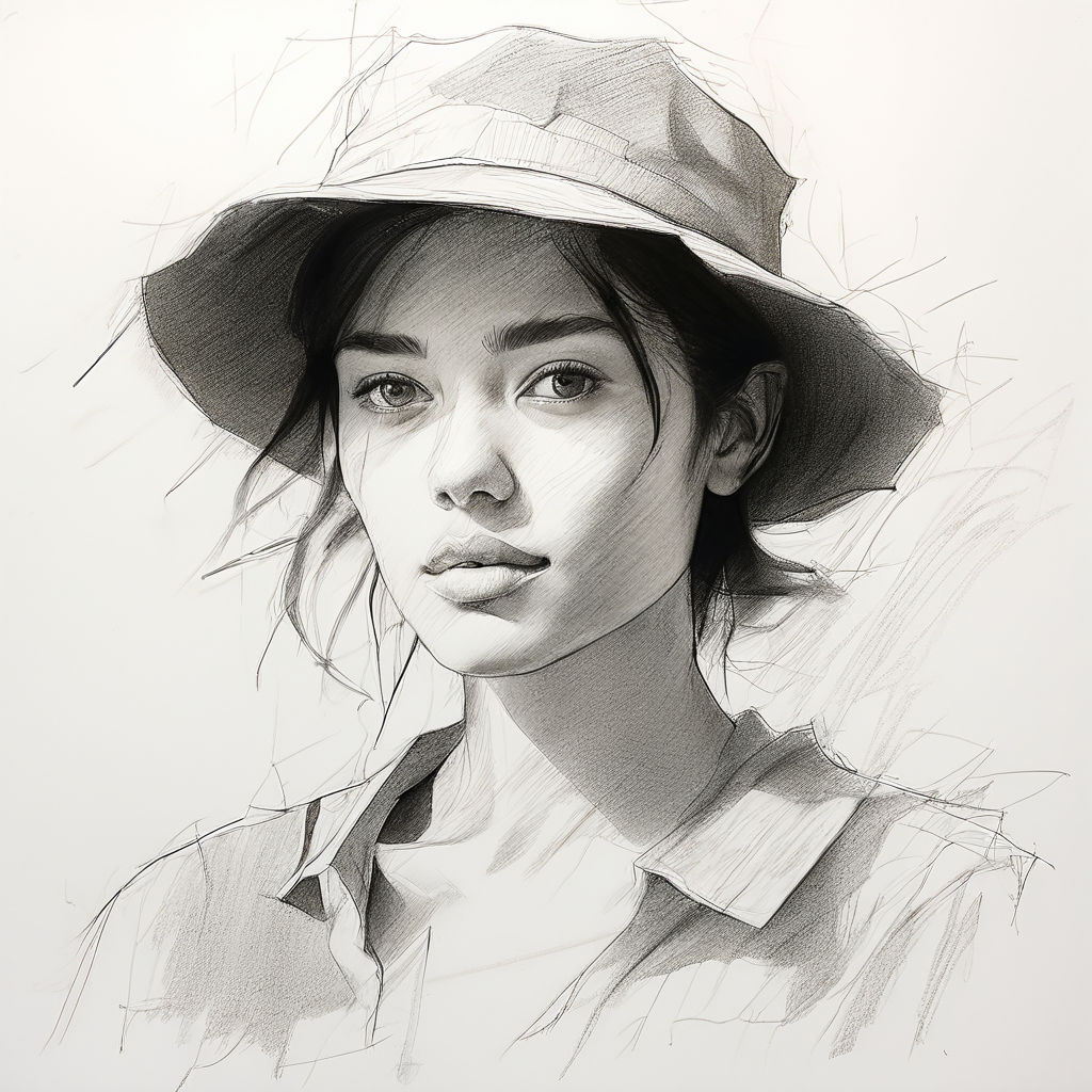A simple pencil sketch by Even Sara - Playground