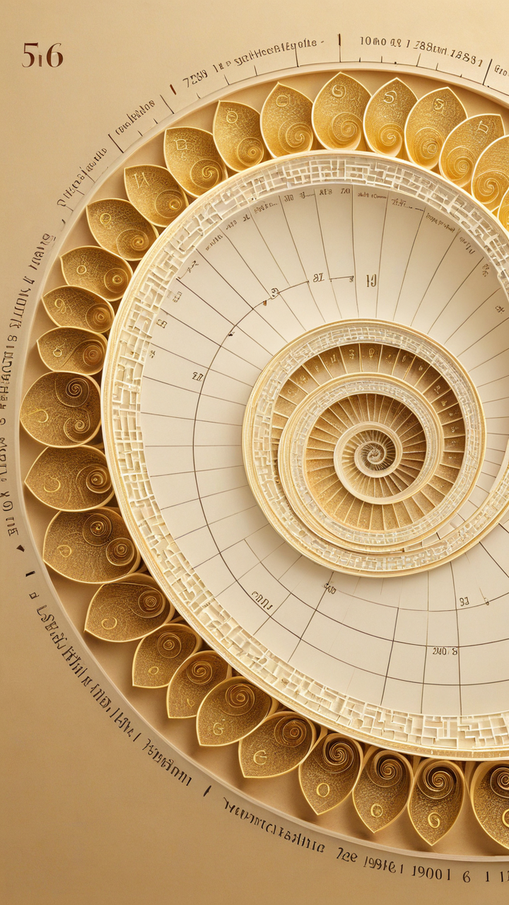 A visually captivating infographic detailing the Fibonacci n... by ...