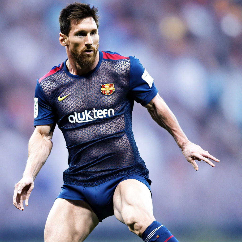 Lionel messi wearing lace leotard by caio - Playground