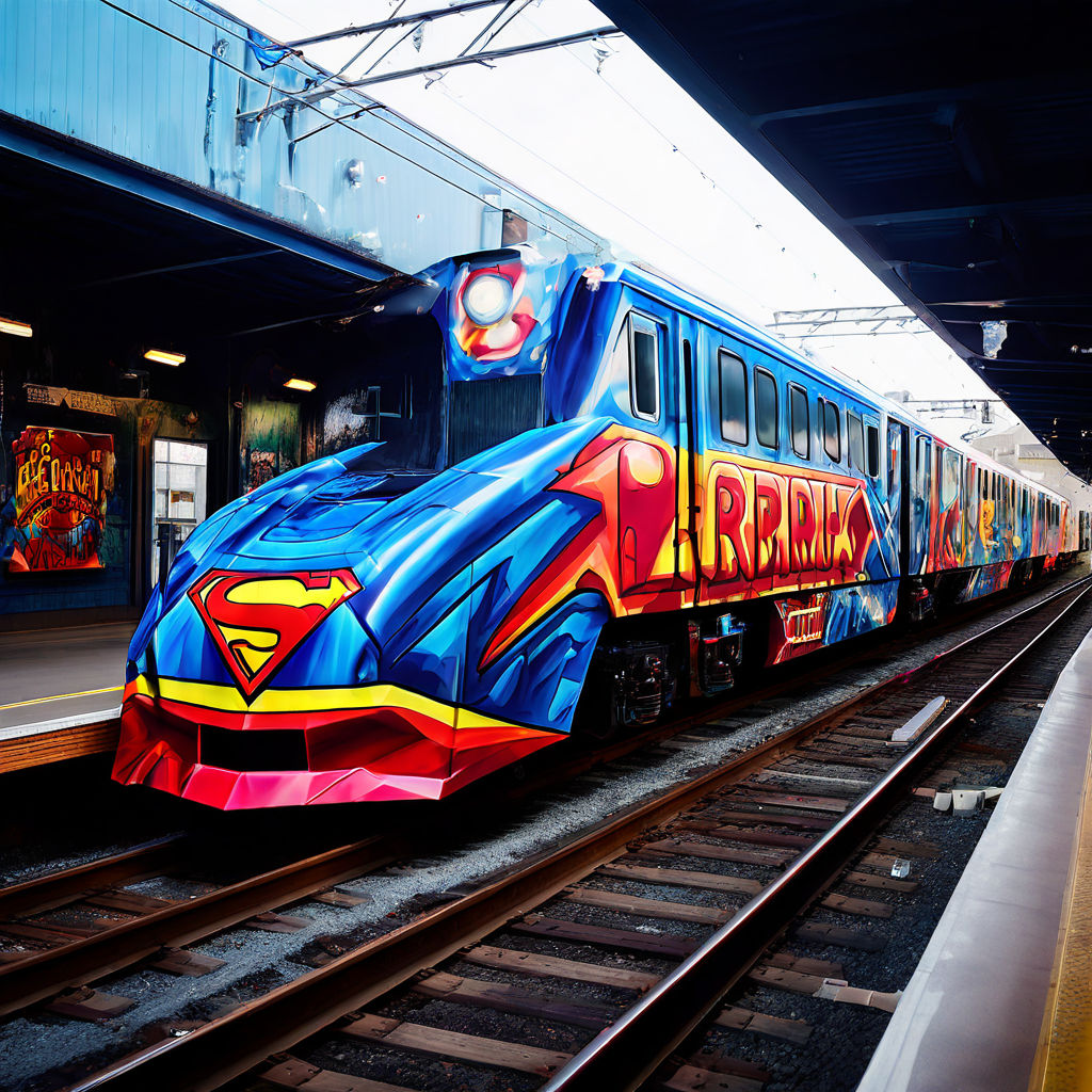 Super man themed rail. by Safial Islam - Playground