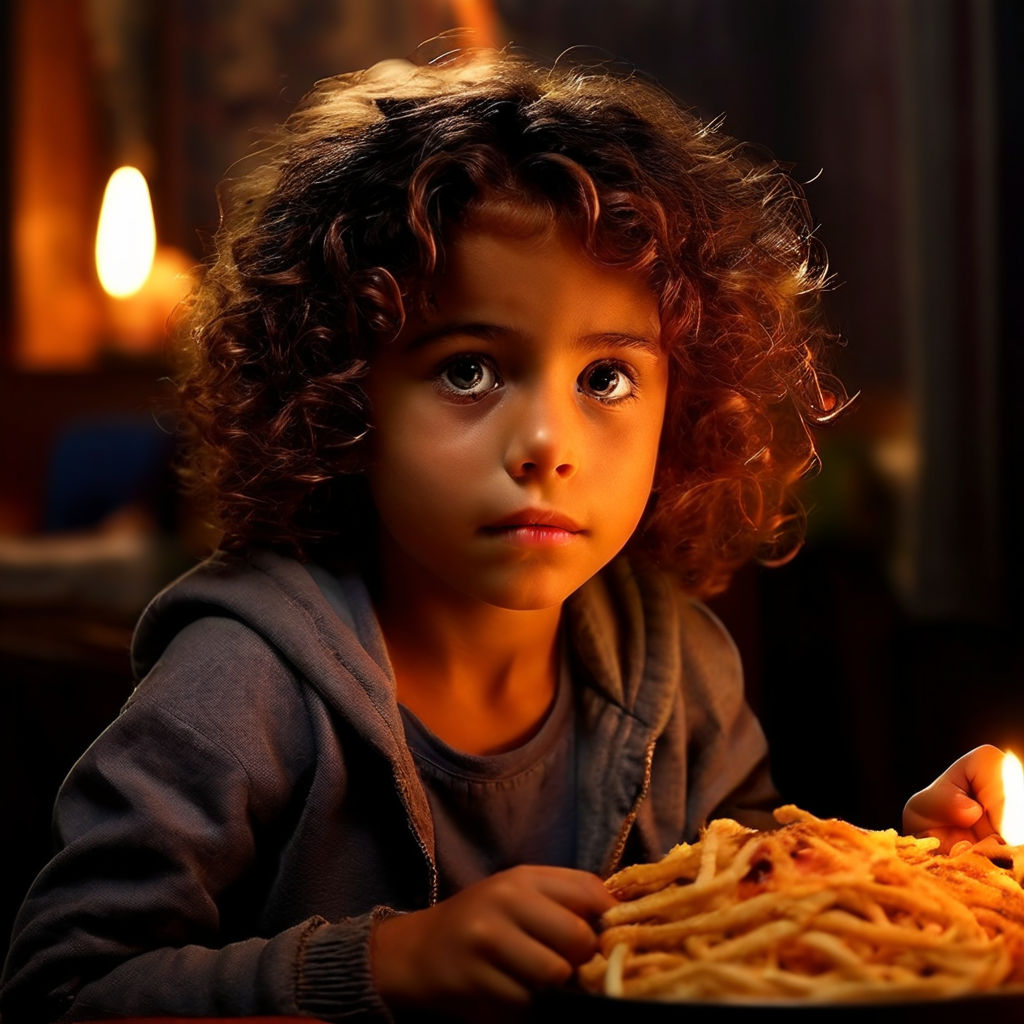 Mae vendo o machucado na perna da criança de 8 anos que está... by ...