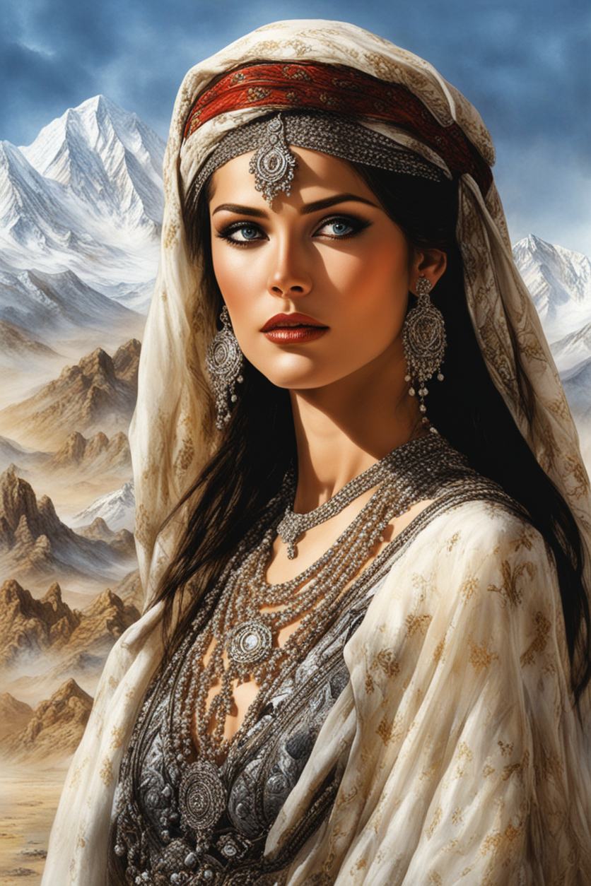 Imagine The Hyper Realistic Most Beautiful Women In Afghanis By Jure