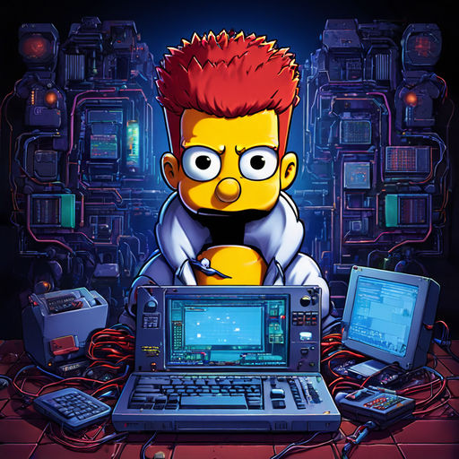 Internet Hackers Bart Alleged Troublemaker Named Bart Simpson Called to ...