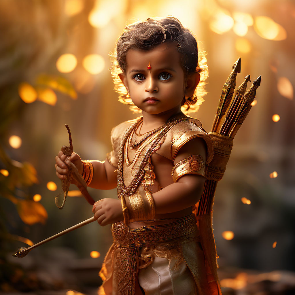 Baby Lord Rama by Naincy Gahlot - Playground