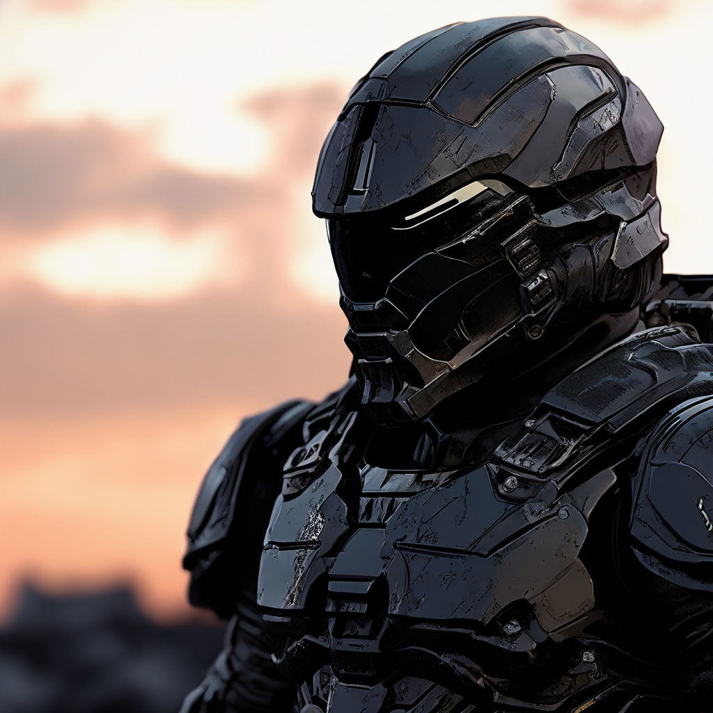 Comic drawing of comic Futuristic dystopian riot police sold... by ...