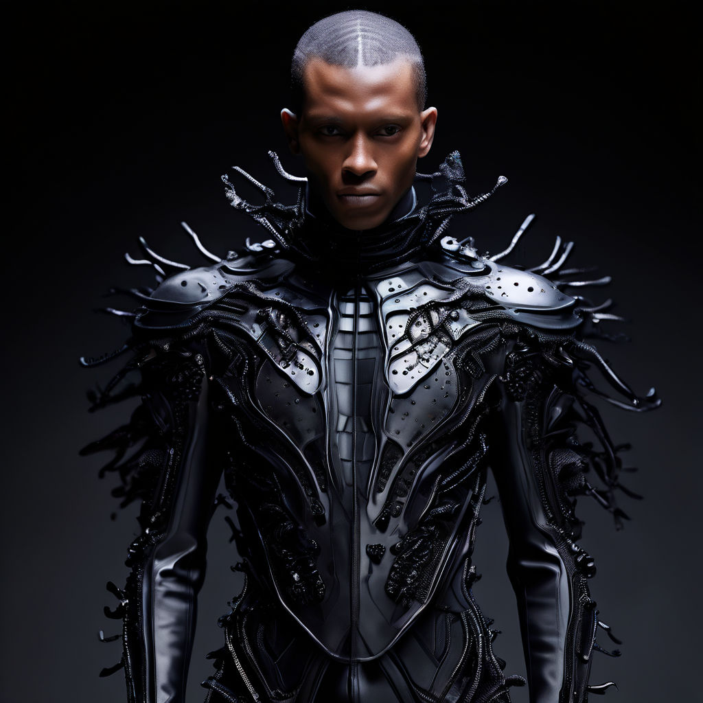 Alexander McQueen Insect Carapace Suit，Iris van Herpen Style... by 袁任泽 ...