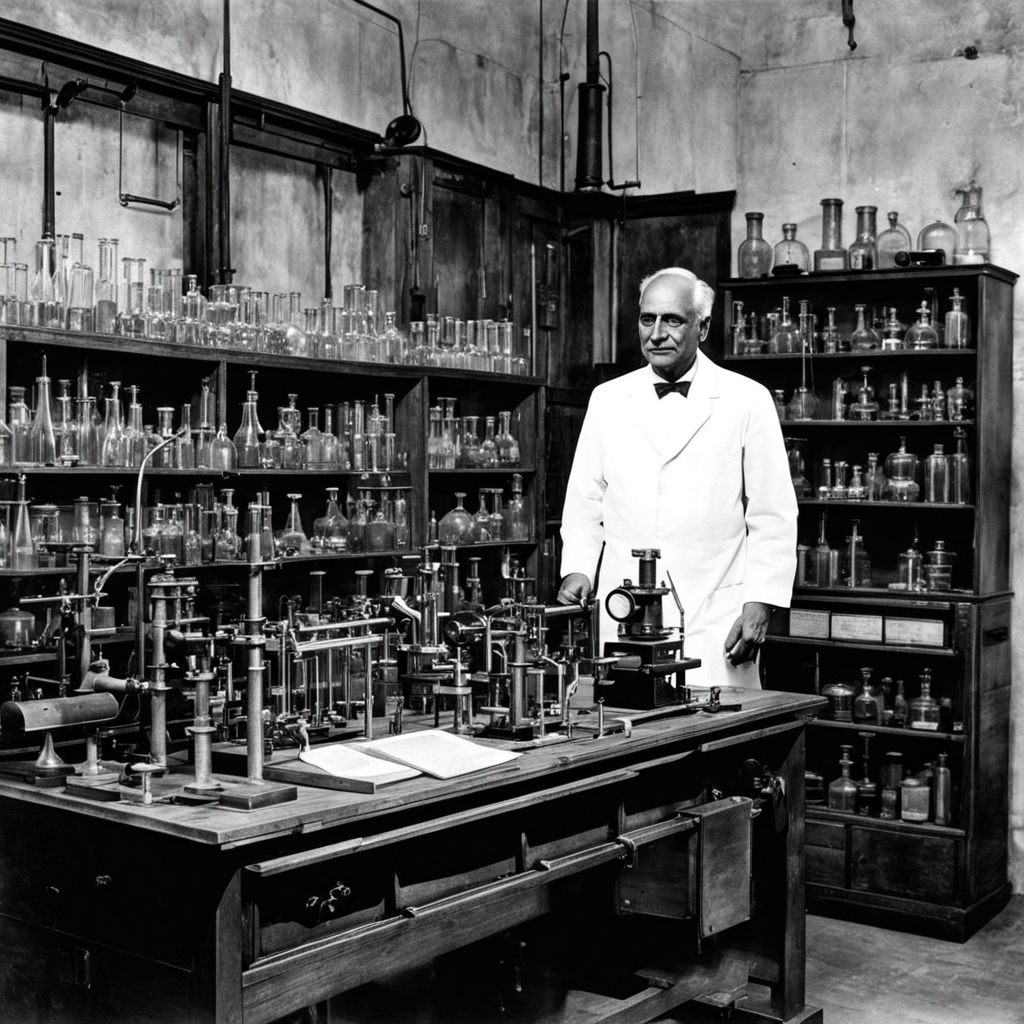 An old laboratory with vintage scientific equipment by QuikSciMath ...