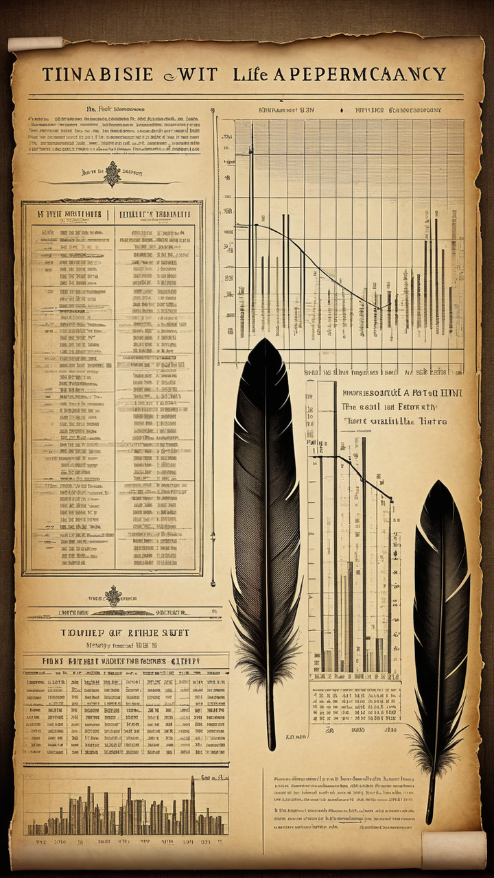 19th-century life expectancy chart by Micky Gal - Playground