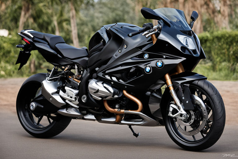 BMW BIKE black colour by Sagheer Sahil - Playground