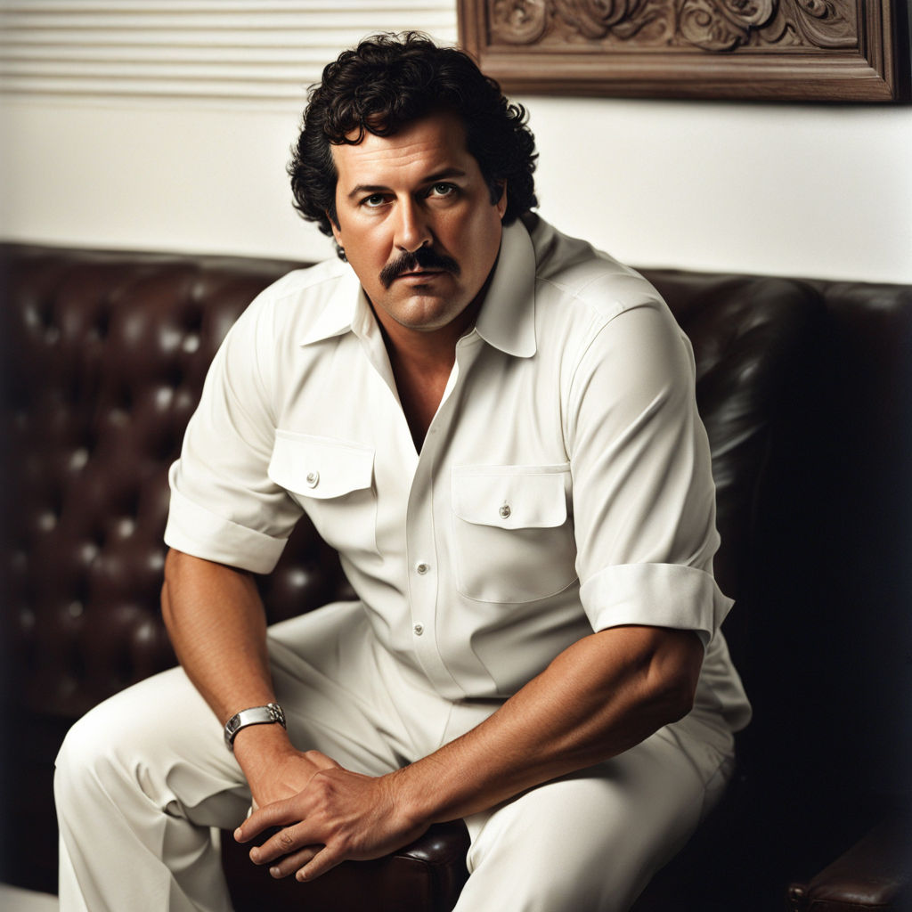 Pablo escobar sitting whole body by radyo marites - Playground