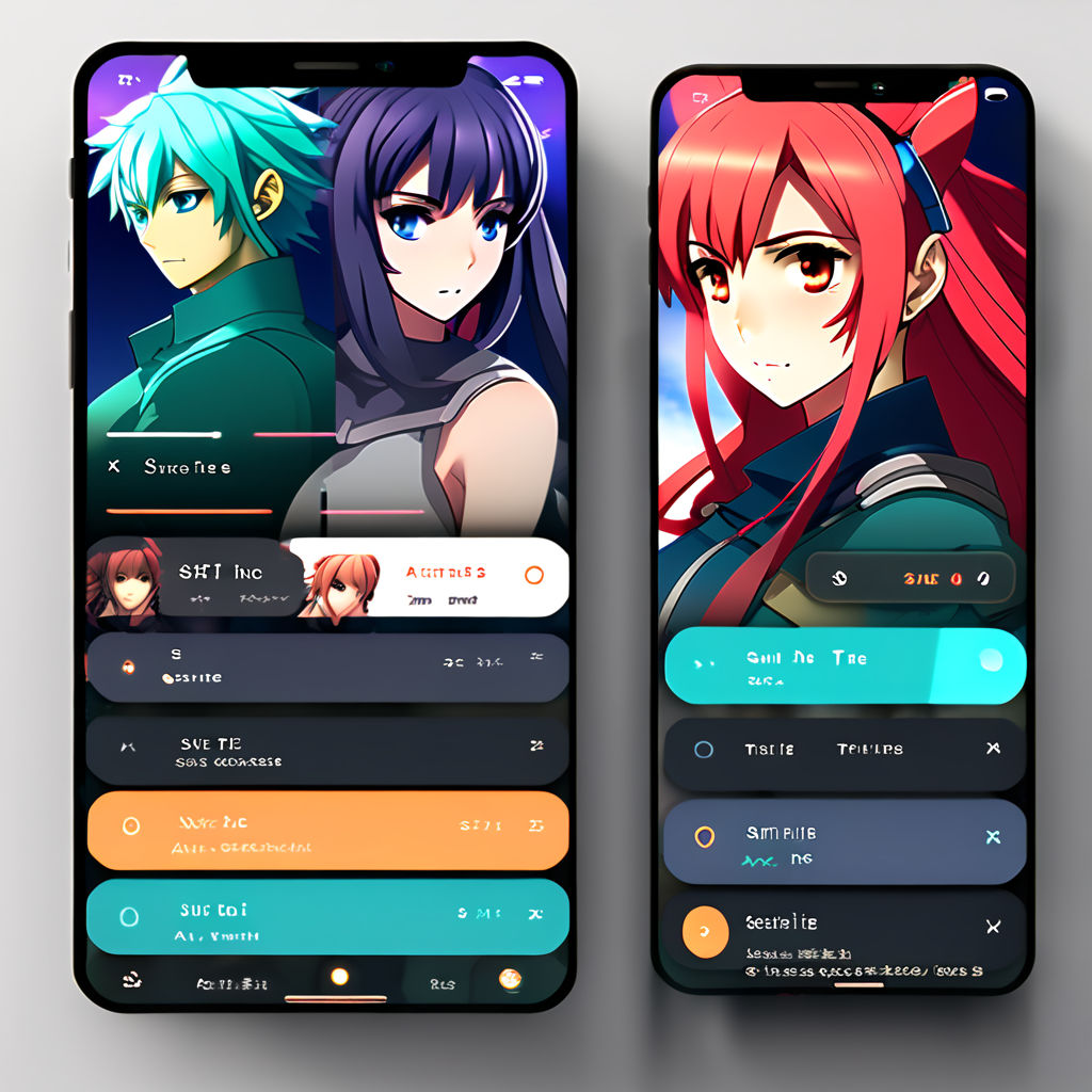 Ui/ux app design for a anime series list by Ujjayn Gogoi - Playground