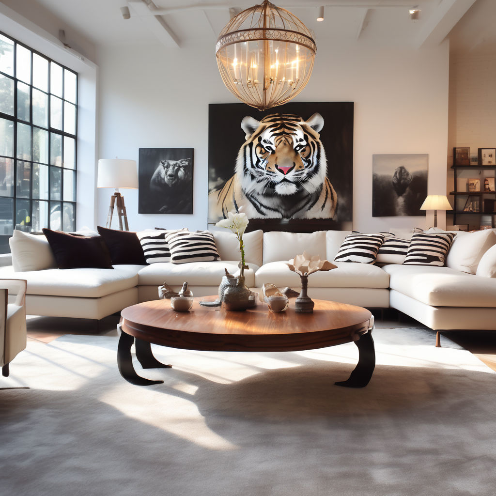 Tiger Claw Coffee Table: "Unleash the power of your living s... by 詹佩茹 ...