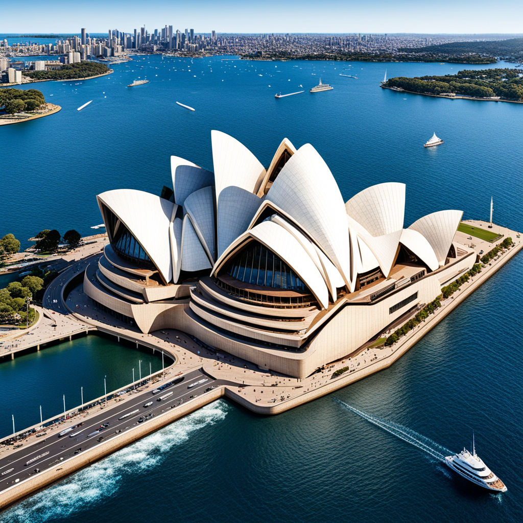 Isometric view of Sydney Opera House by IADCUNAB 2024 - Playground