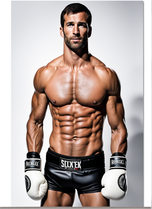 Luke Rockhold full body by Ciaran O - Playground