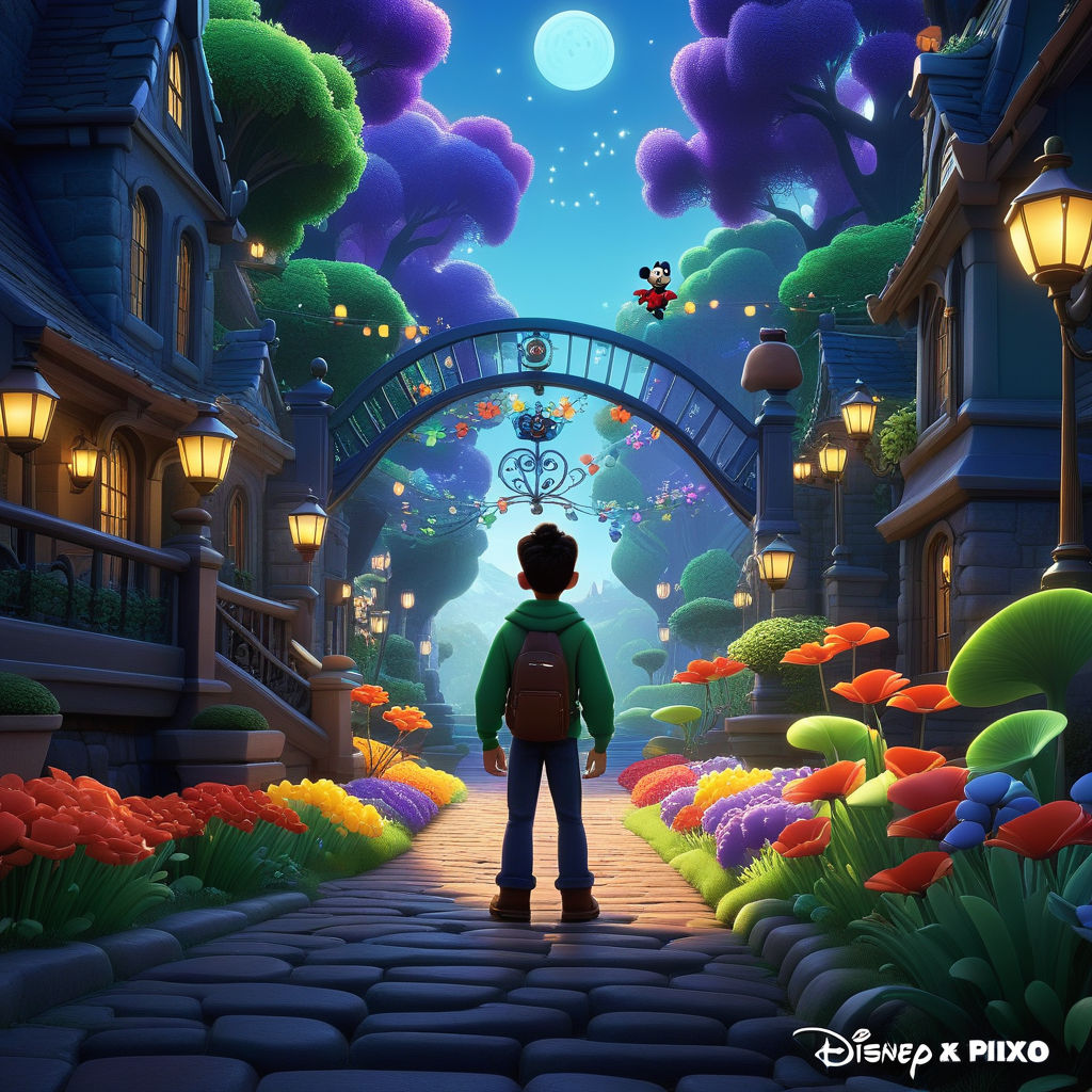 Make an image of a Disney Pixar style cartoon pixar cartoo... by Barış ...