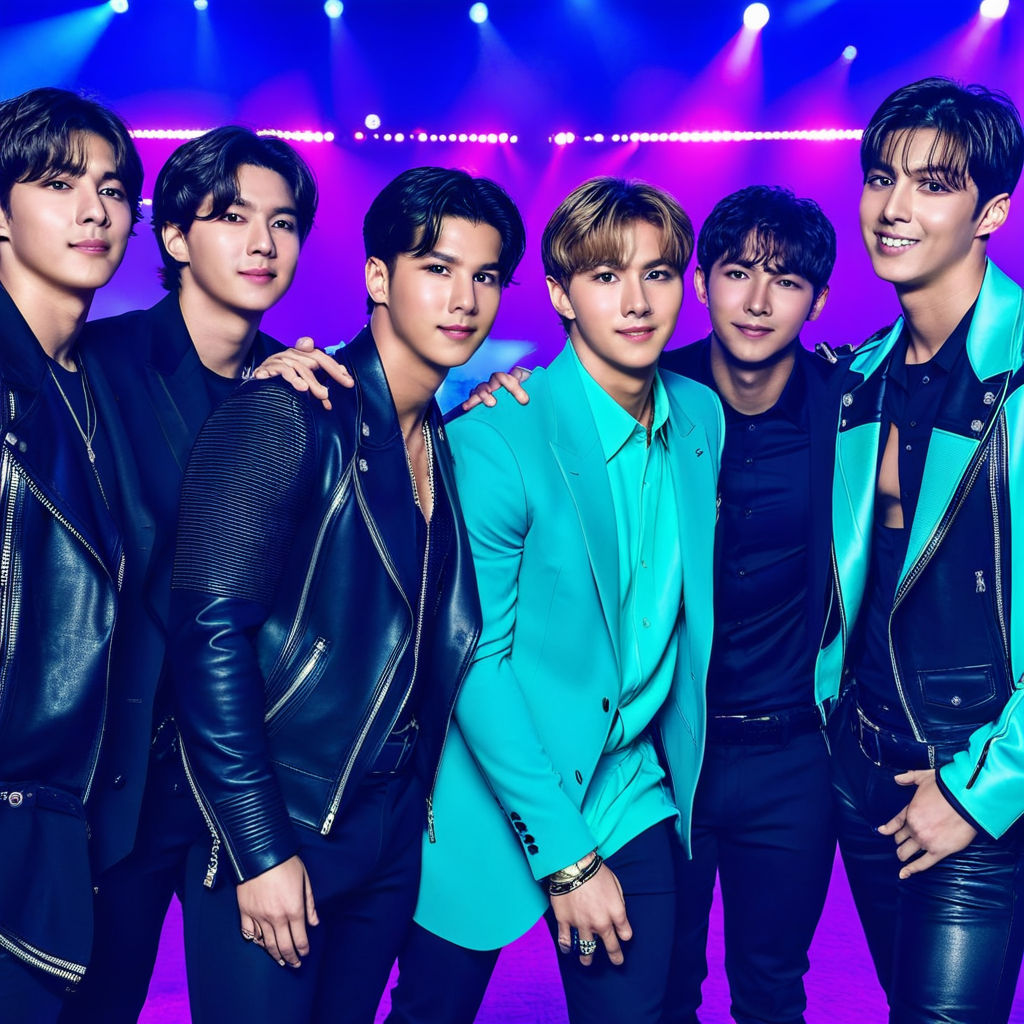 La banda de BTS arrodillados ante cristiano Ronaldo by Santiago Aguirre ...