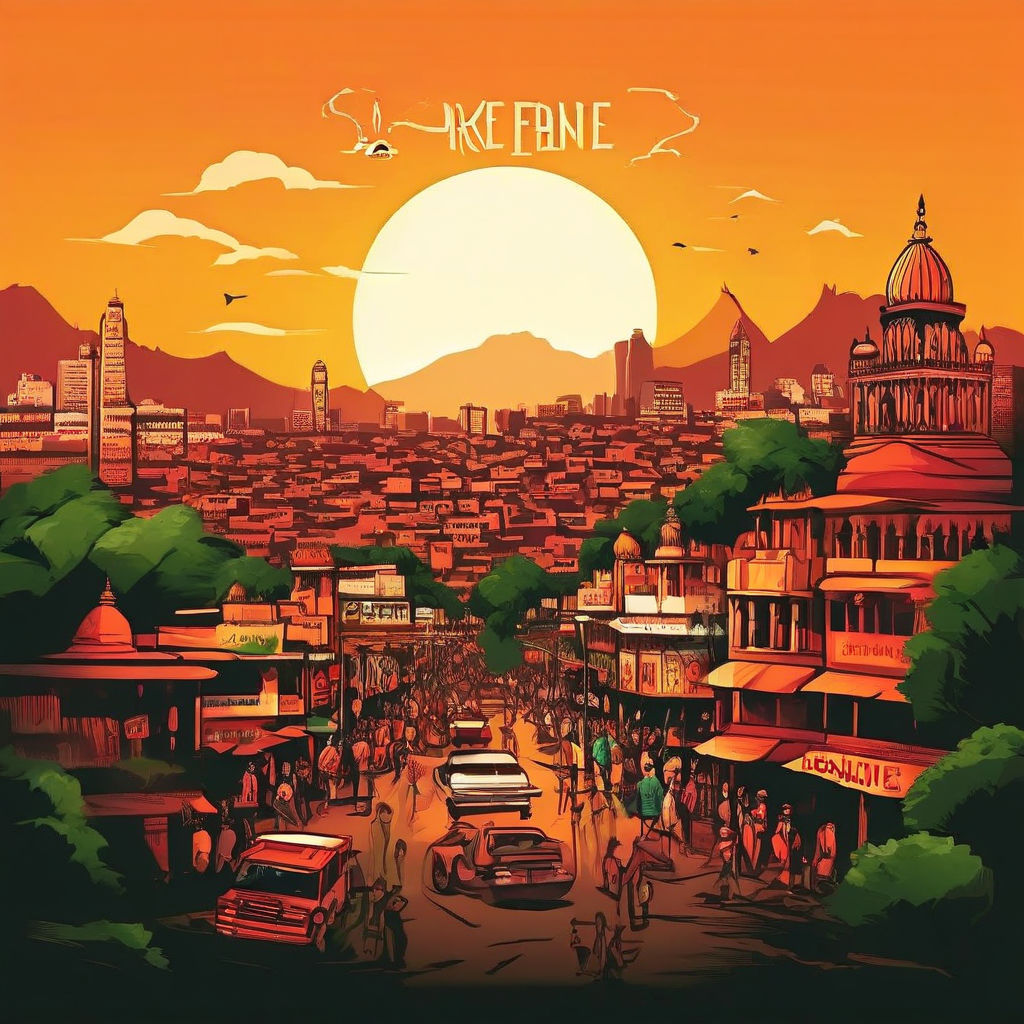 Make a Pune city theme poster by Pranav Barhate - Playground